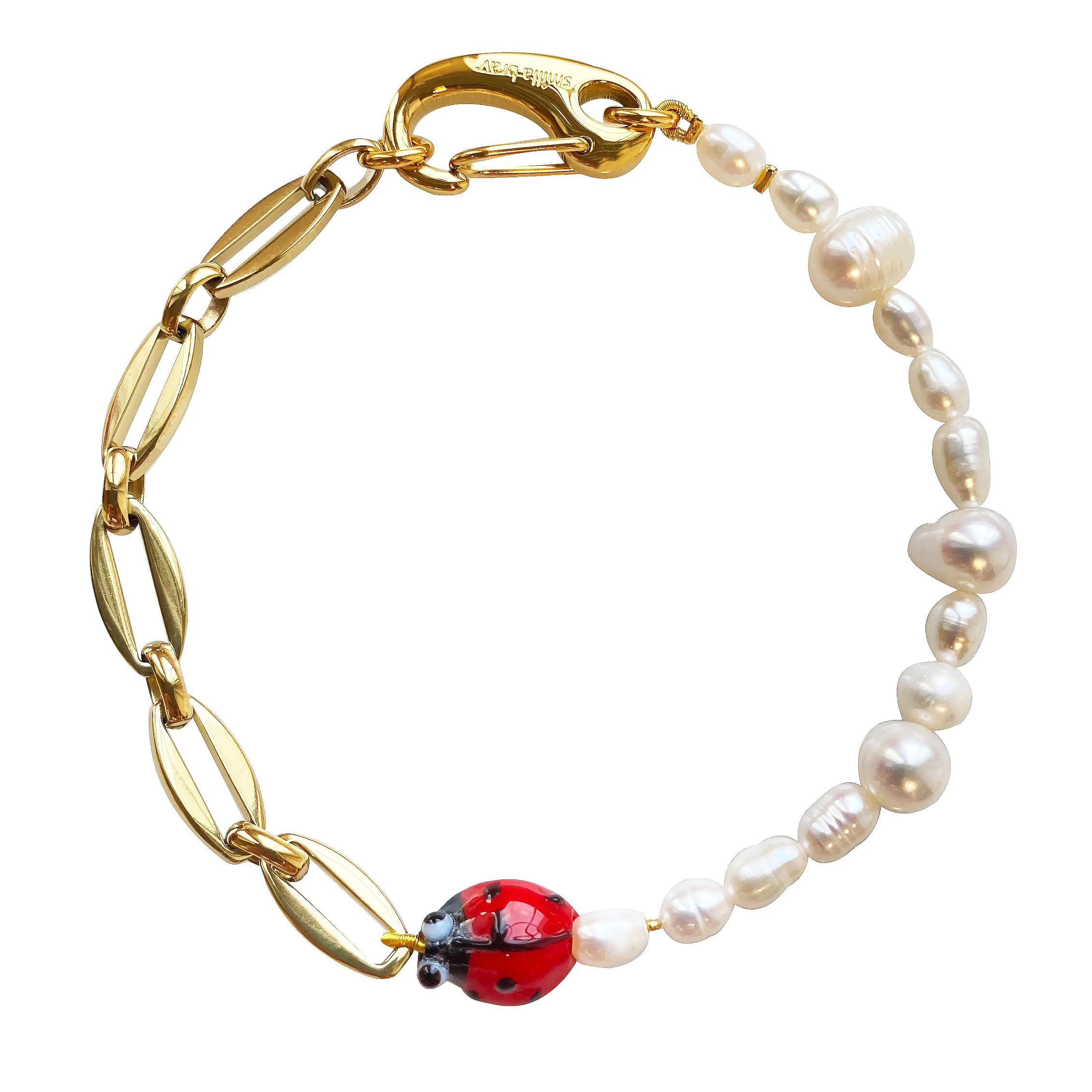 Pearl Bracelet Ladybug – Smilla Brav